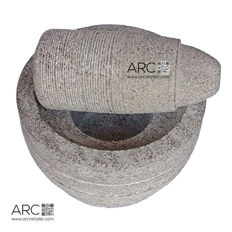 Arc Retail- Natural Stone Attukal, Mortar & pestle, Arakallu