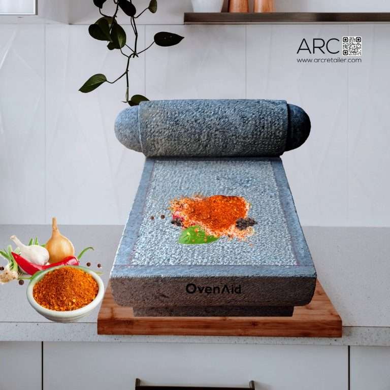 Arc Retail- Natural Stone Ammikallu, Sil batta, Size-14" in